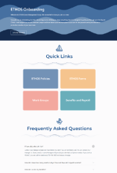 Welcome to ETHOS - ETHOS